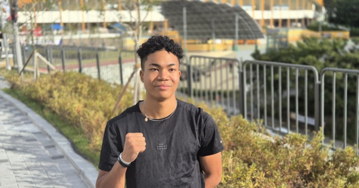 '무서운 고3' 조엘진, 한국 최초 100m 9초대 노린다…"성인 무대 데뷔 기대돼요" [김해 현장]