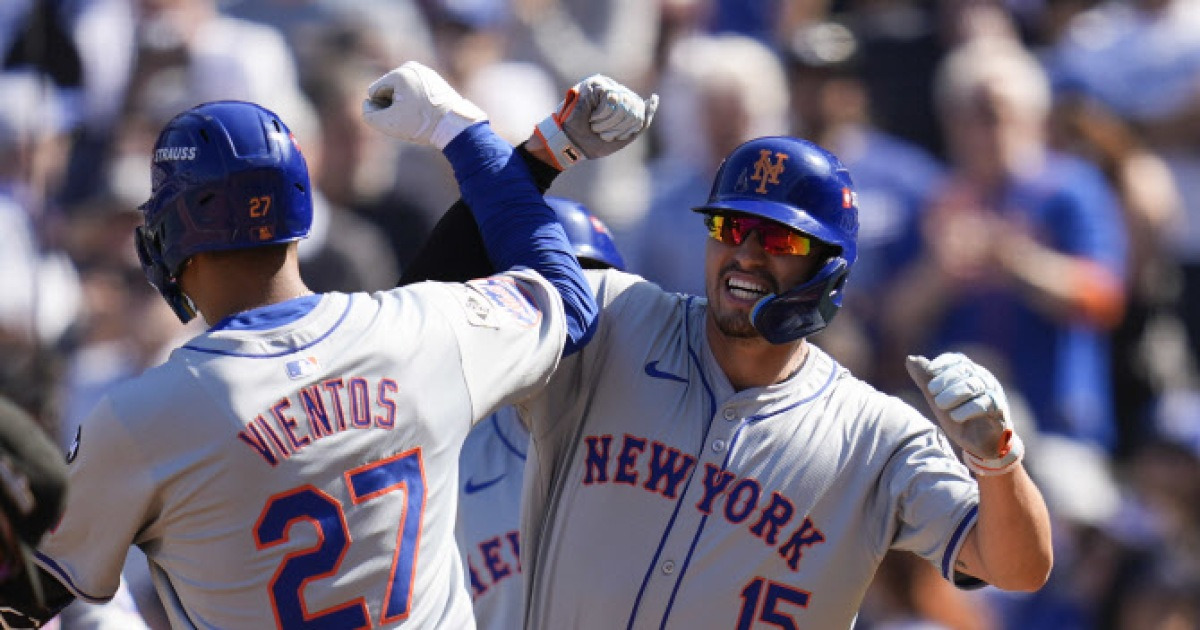 '비엔토스 만루홈런' 메츠, 다저스에 설욕...NLCS 1승 1패 원점