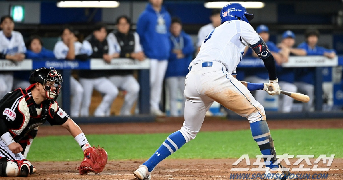 "포수가 확신할 만" 가을야구도 체크스윙 오심→추가실점, 갈길 바쁜 LG에 대형 악재[PO2]