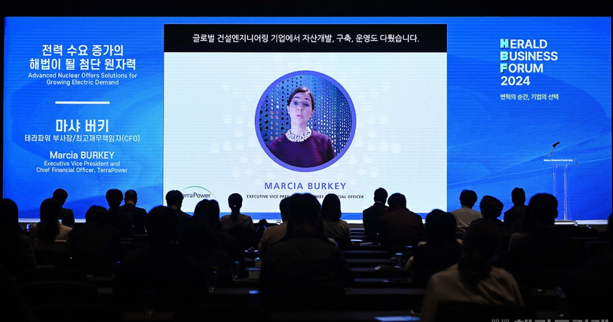 “원전 크기 3분의 1, 석탄·석유 200만배 에너지 밀도…SMR, AI 전력 해결사” [헤럴드 기업포럼 2024]