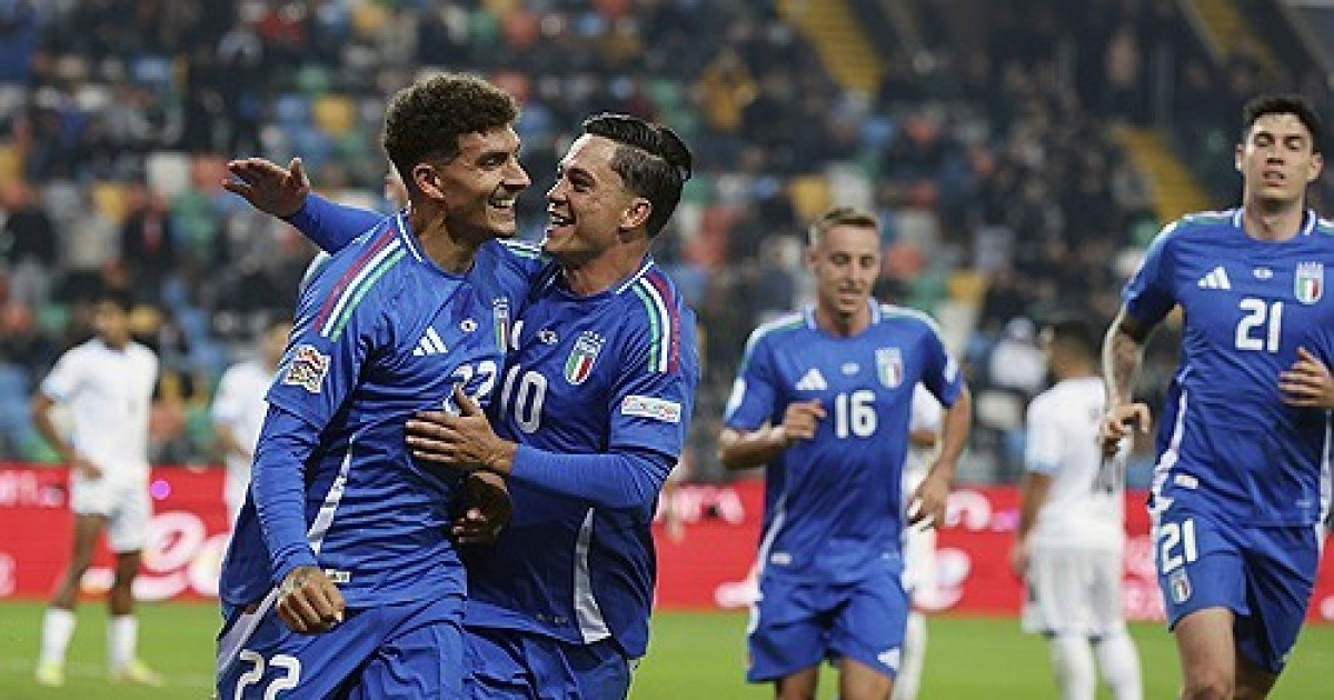 Italy Israel Nations League Soccer