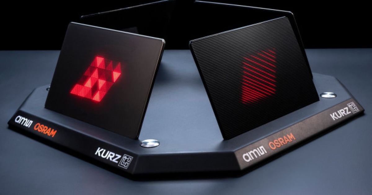 ams OSRAM, 자동차 조명 위해 최첨단 설계와 직관적 기능을 결합한 ALIYOS™ LED-on-foil 기술 발표