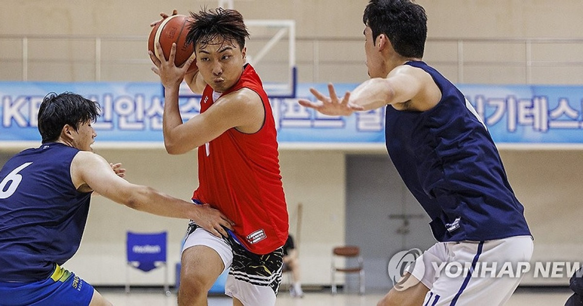 KBL 2024 신인드래프트 향한 일반인들의 도전