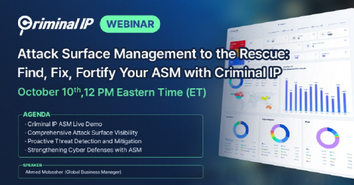 에이아이스페라, 공격 표면 관리(ASM) 글로벌 웨비나 성공적으로 개최