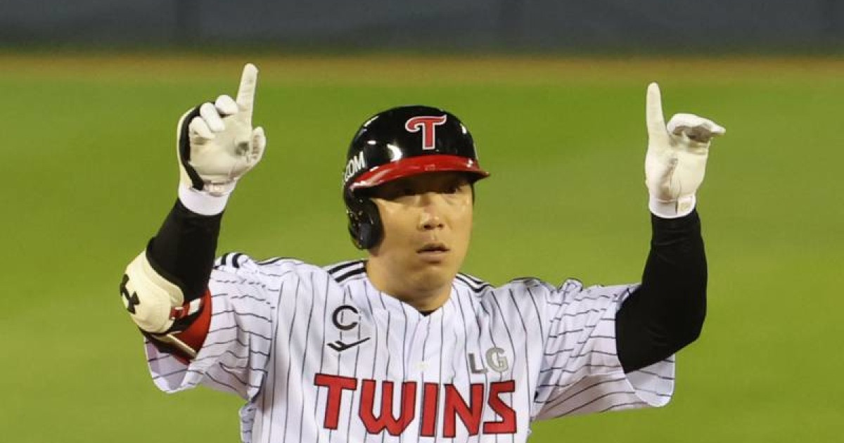 김현수, KBO리그 역대 세 번째 PS 100경기 출장 대기록 달성[PO3]