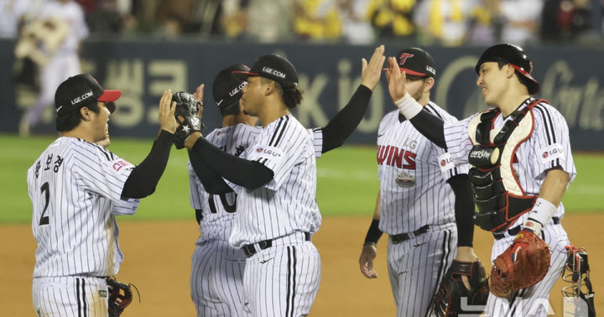 PO3차전 가져가는 LG트윈스