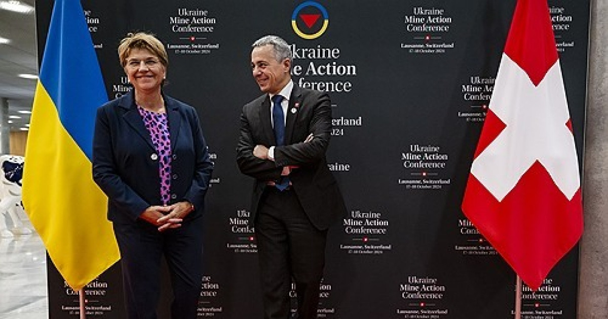 SWITZERLAND UKRAINE MINE ACTION CONFERENCE