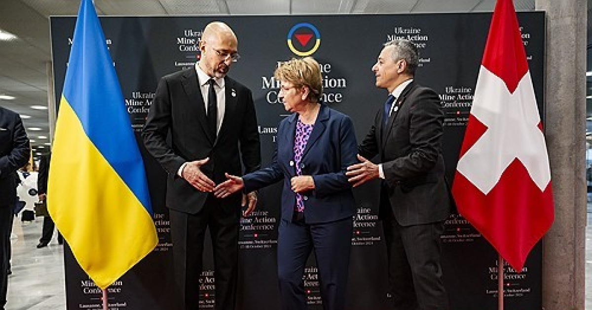 SWITZERLAND UKRAINE MINE ACTION CONFERENCE