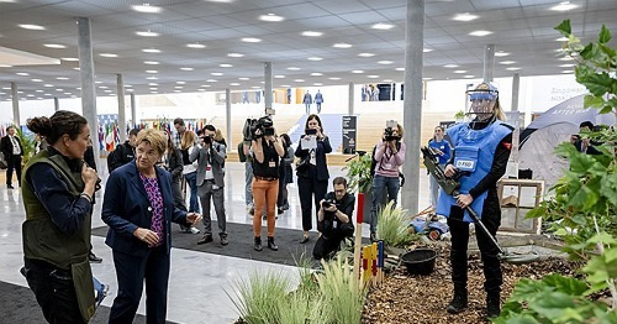 SWITZERLAND UKRAINE MINE ACTION CONFERENCE