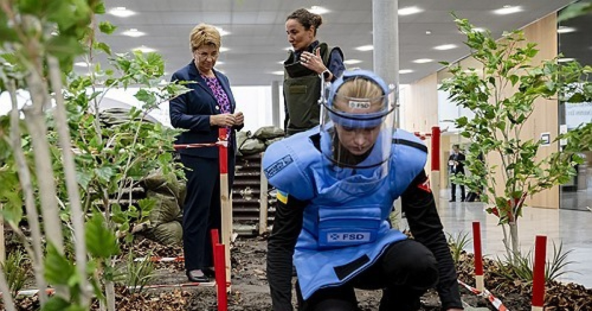 SWITZERLAND UKRAINE MINE ACTION CONFERENCE