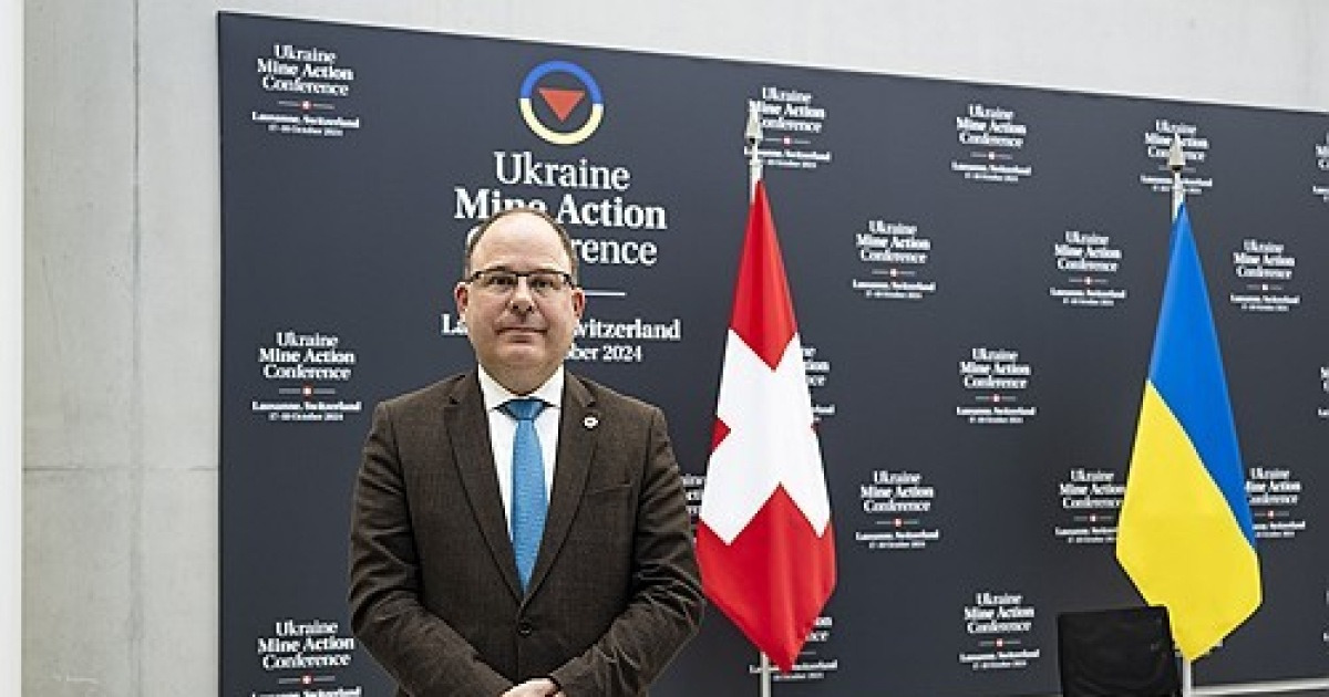 SWITZERLAND UKRAINE MINE ACTION CONFERENCE