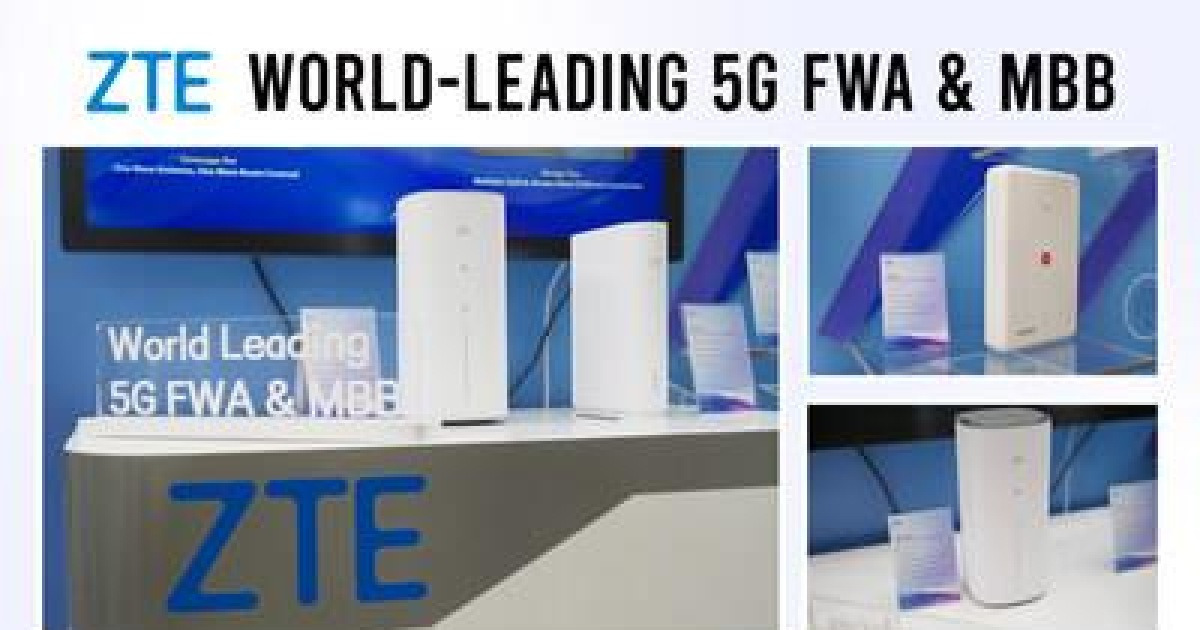 [PRNewswire] ZTE, Network X에서 AI기반 5G FWA&MBB 출시로 글로벌 리더십 강화