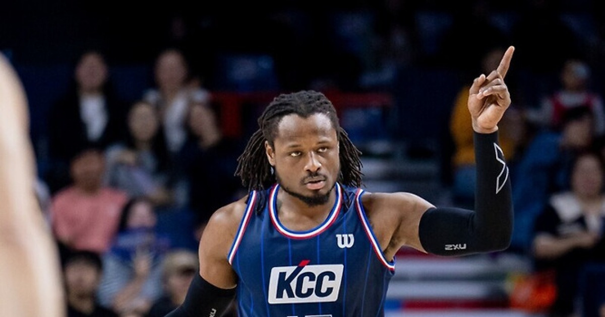 [BK 피플] '시작부터 큰 임팩트' KCC 디욘테 버튼', 그가 전한 하나의 목표는 '오로지 우승'