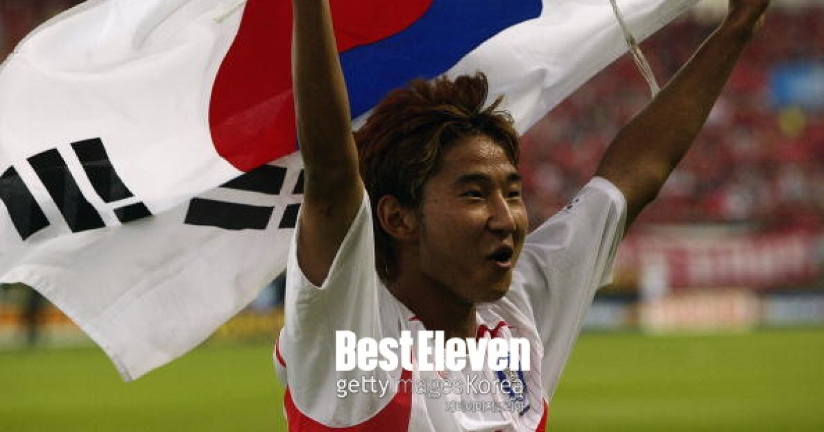 [b11 현장] '2002 WC 4강 신화 더비'... 이천수, 김남일 제치고 1대1 대결 나선 스피어팀 다섯 주자 중 유일 득점