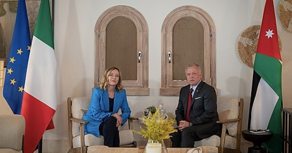 JORDAN ITALY DIPLOMACY