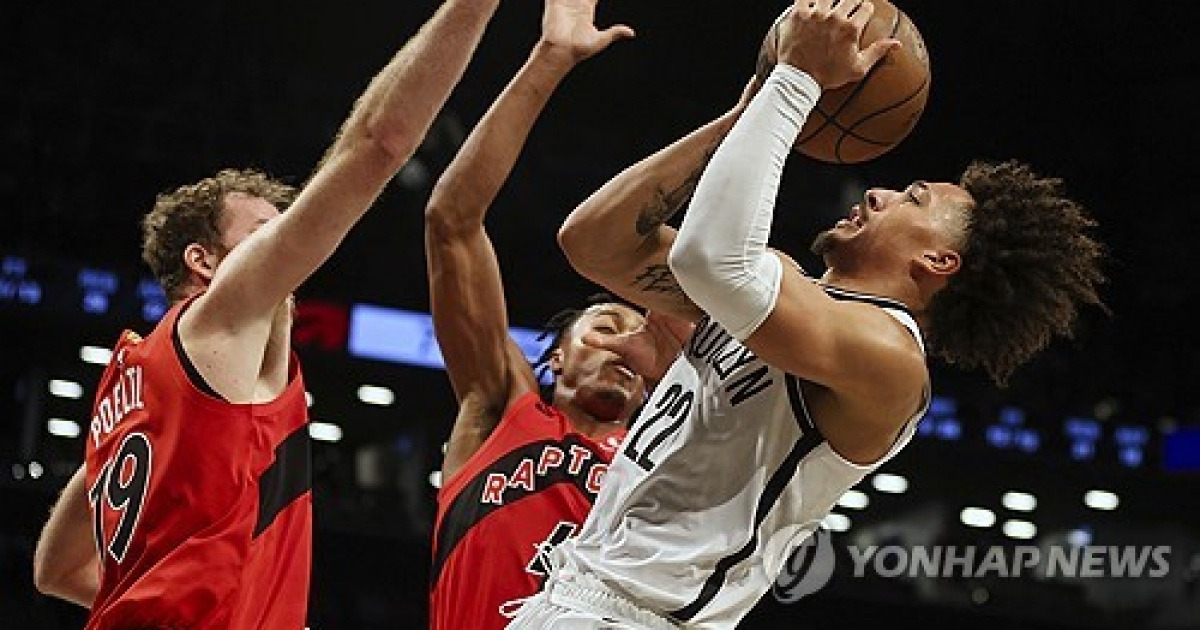 Raptors Nets Basketball