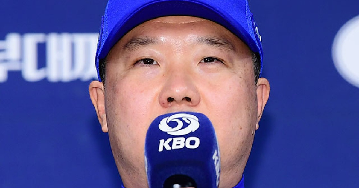 박진만 감독 ‘KS 1차전 선발은 원태인’ [MK포토]