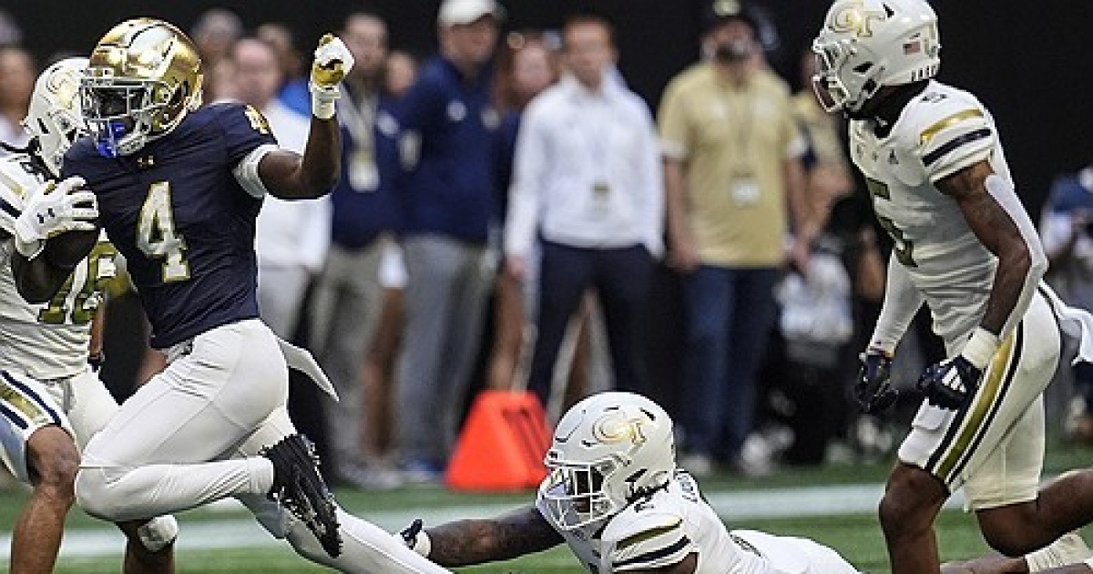 Notre Dame Georgia Tech Football