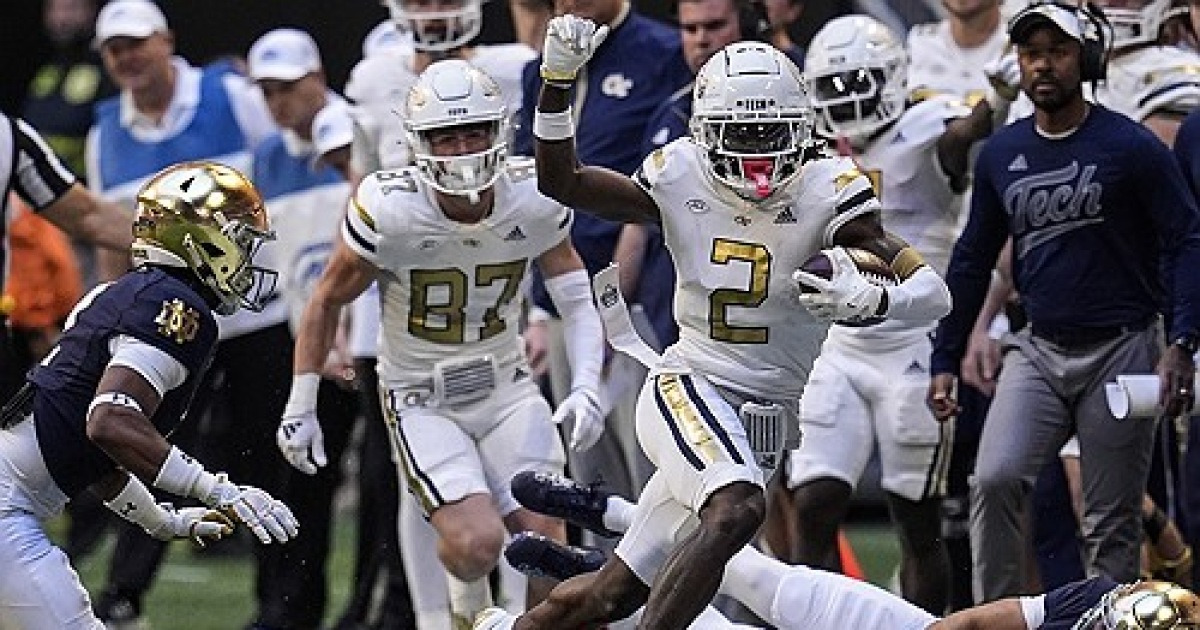 Notre Dame Georgia Tech Football