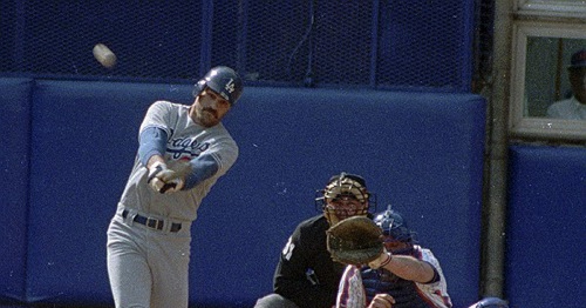 NLCS Mets Dodgers 1988 Baseball