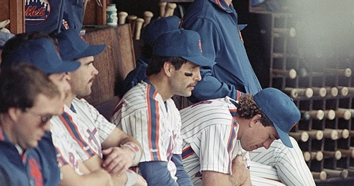 NLCS Mets Dodgers 1988 Baseball