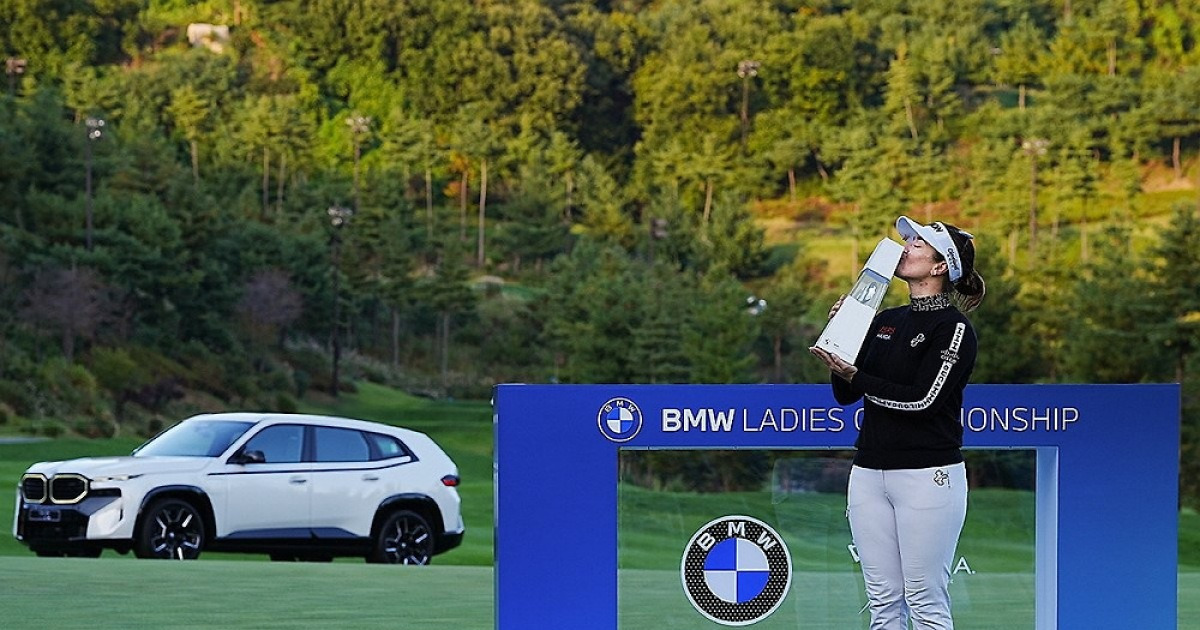 호주 그린, LPGA 투어 BMW 챔피언십 우승