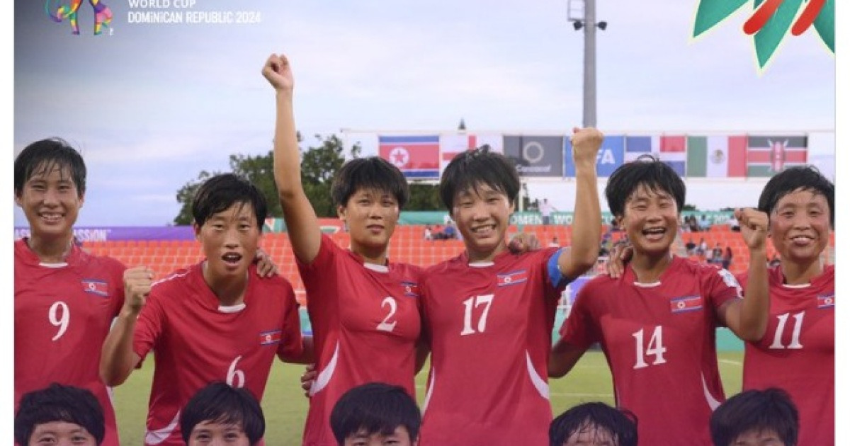 북한, U17 여자 월드컵서 케냐 3-0 완파…8강 진출 확정