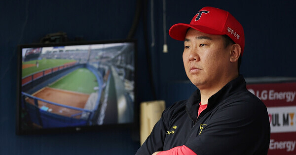 [KS1 현장] KIA 이범호 감독 "1차전 다득점 경기 아닐 것…비 개의치 않는다"