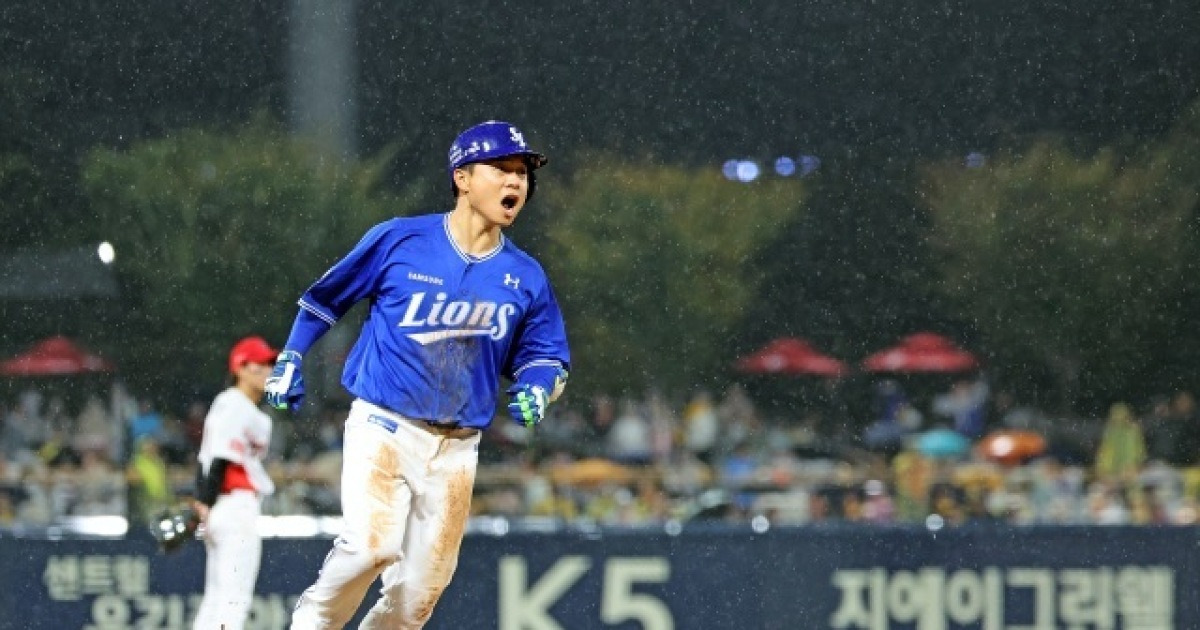 [KS1] 하늘이 말렸다...1차전 서스펜디드! 삼성, KIA에 1-0 앞선 6회 초 우천 연기