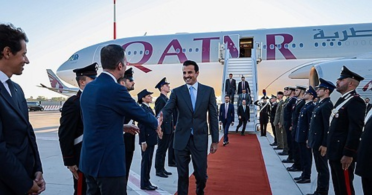 ITALY QATAR DIPLOMACY