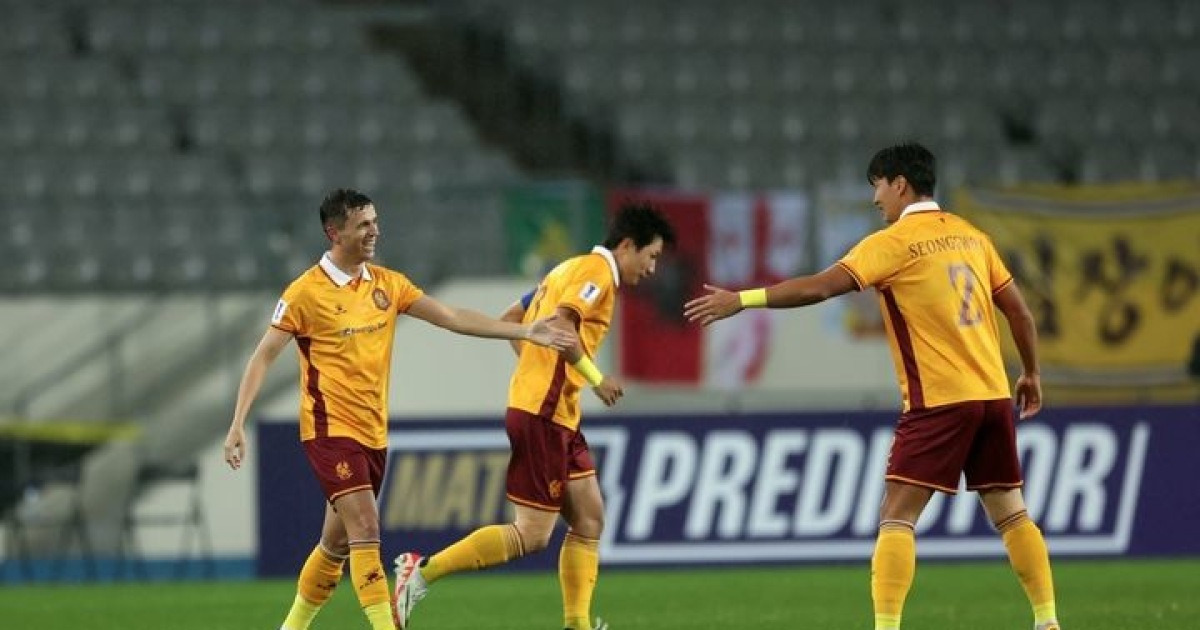 '아사니 멀티골' 광주, 조호르에 3-1 승리…ACLE 3연승