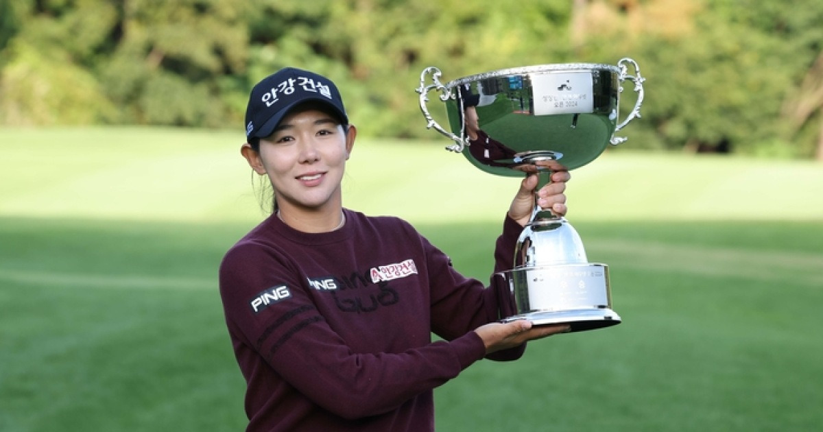 KLPGA 2승 박보겸, 세계랭킹 132위로 70계단 상승…일본서 우승한 이민영은 117위로 52계단 점프