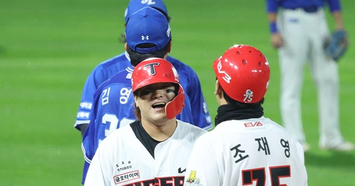 '원태인 못 나오는데' KIA는 경기감각도 챙겼다, 사상 초유 'KS 서스펜디드 게임' 반전 열쇠될까 [KS1 현장]