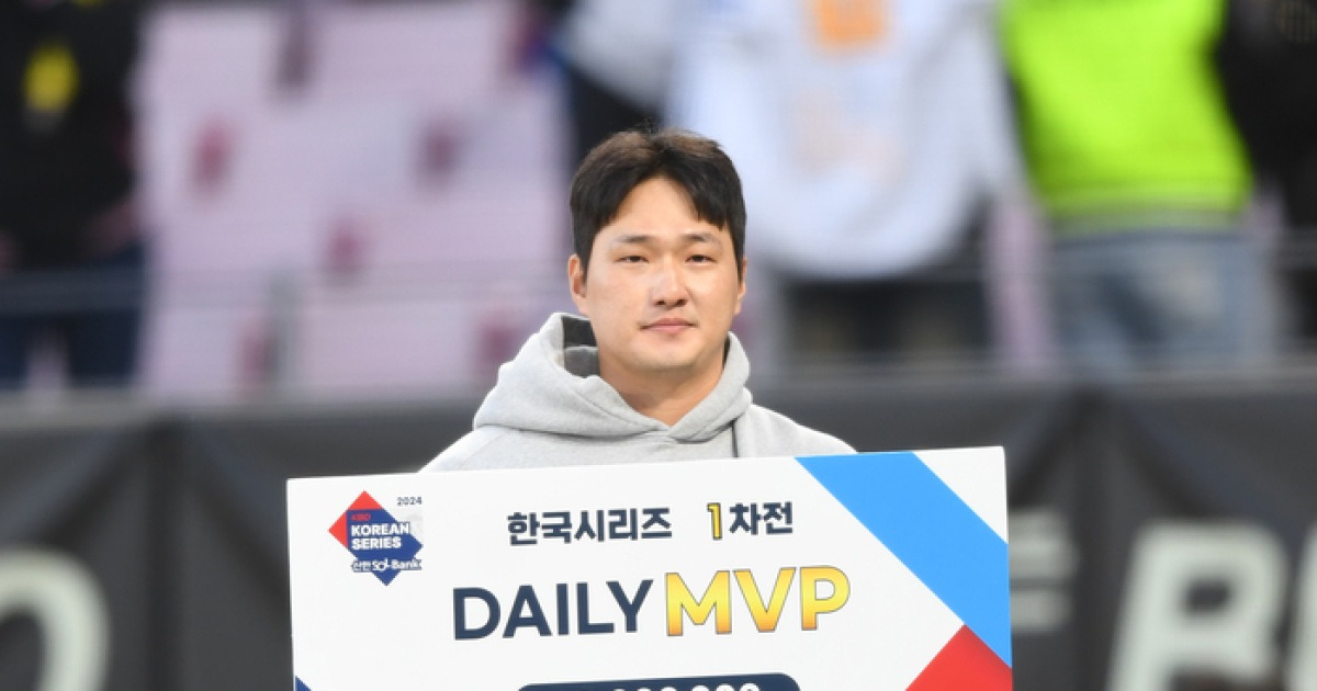 ‘대역전 드라마 출발점’ 전상현, 데일리 MVP 선정…절체절명 위기→1.2이닝 무실점 ‘철벽’ [KS1]