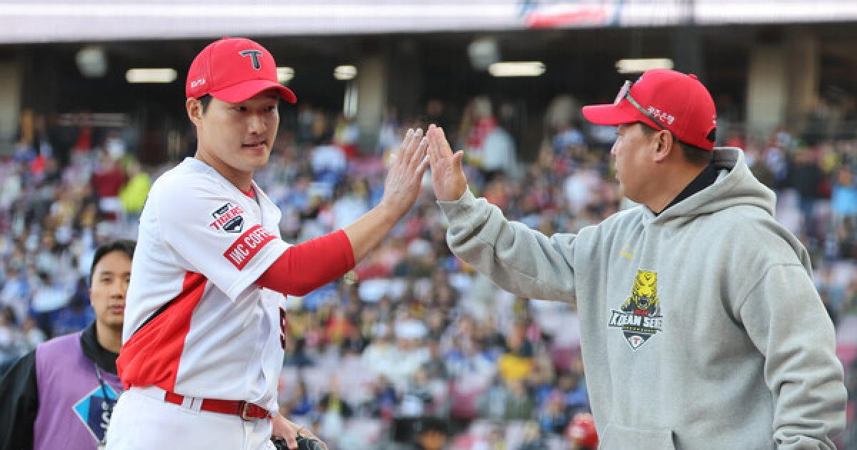 [KS1 현장] "팬 분들에게 감사하다" KIA의 철벽 전상현, 데일리 MVP로