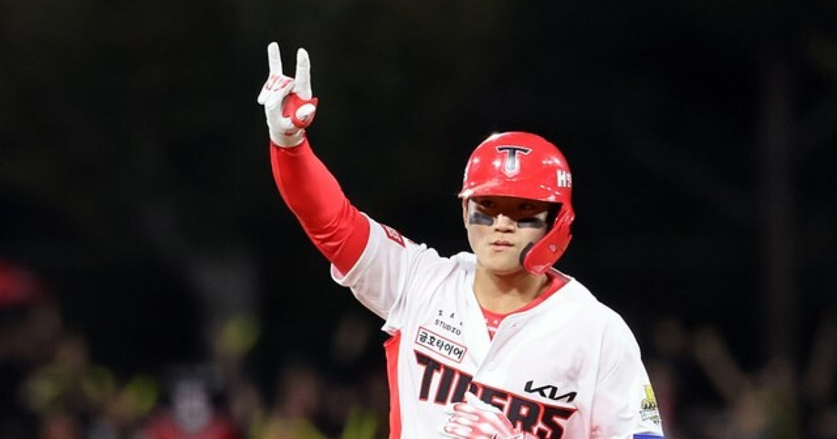 [KS1,2] '고맙다 가을비!' KIA, 타선 폭발 '연승'...우승 확률 90%