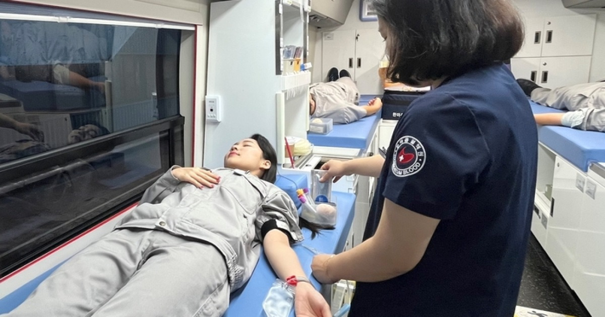 한국타이어 임직원 ‘헌혈로 따뜻한 마음 나눴다