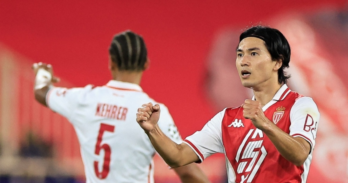 미나미노 ‘미쳤다’···UCL 즈베즈다전 2골·1AS 최고 평점, ‘풀타임’ 설영우는 1-5 대패