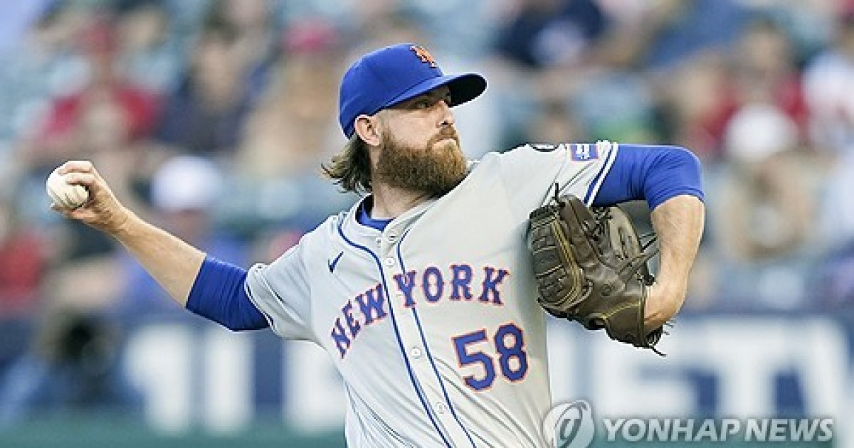 Mets Blackburn Baseball