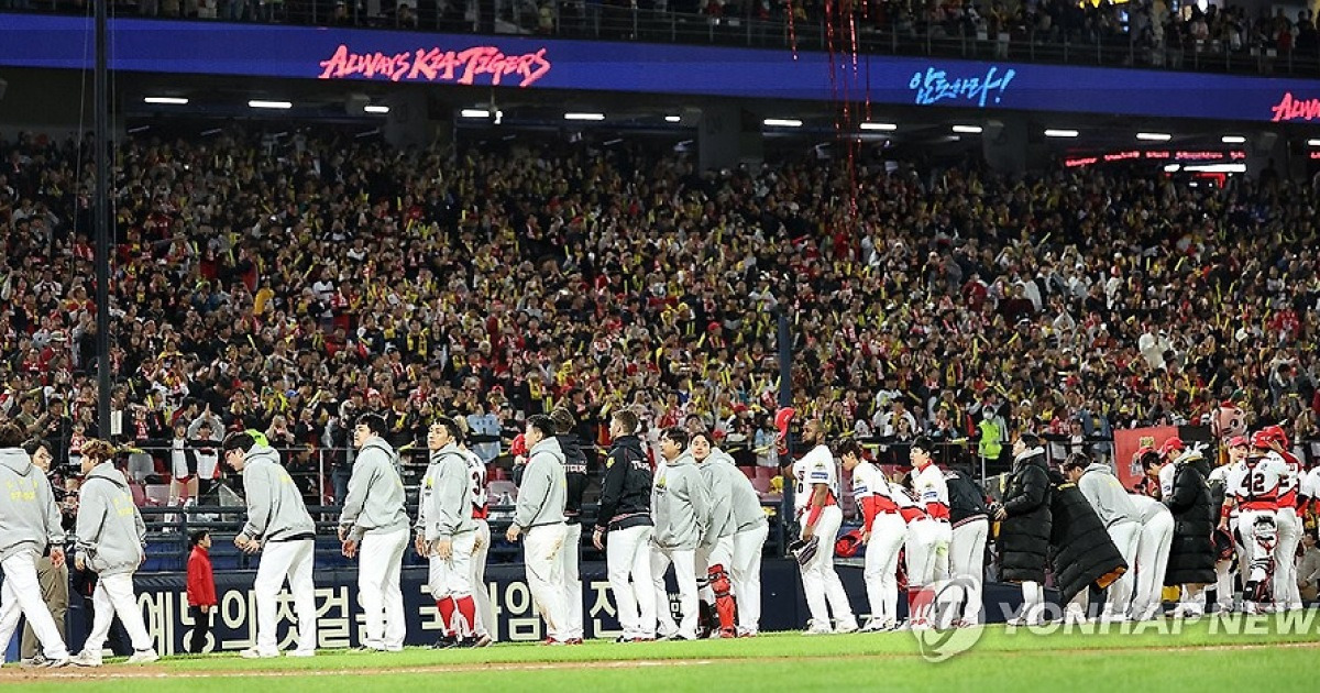 KIA, KS 1,2차전 모두 승리