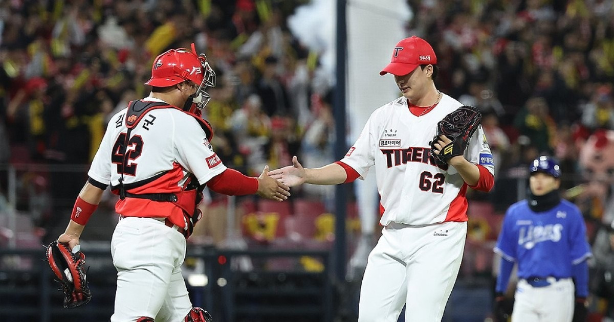 KIA, KS 1,2차전 모두 승리