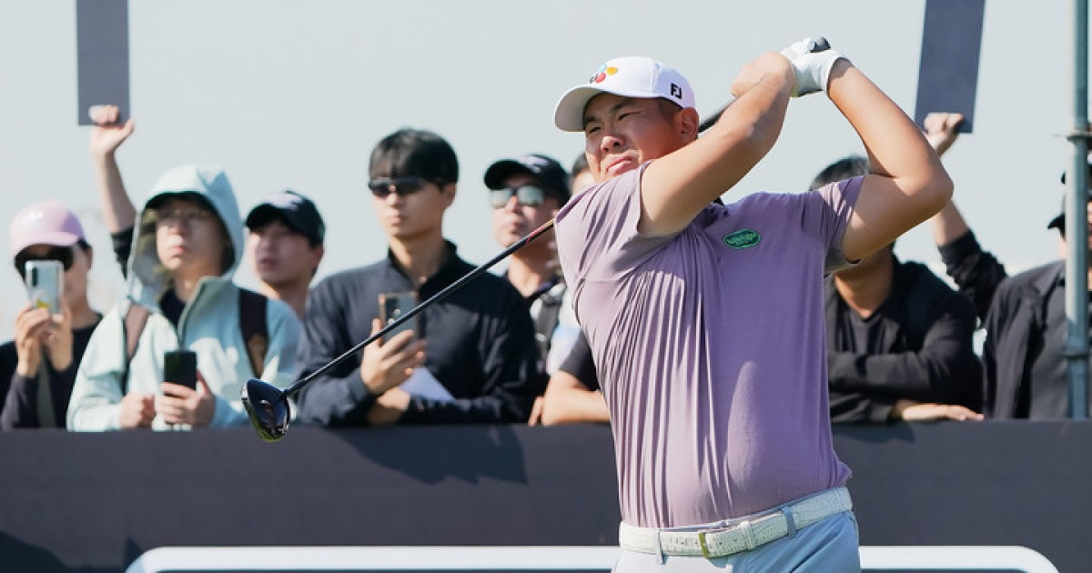 '67타 출발하더니 오늘은 66타'..PGA 명품 샷 뽐낸 안병훈, 제네시스 챔피언십 2R 단독 선두