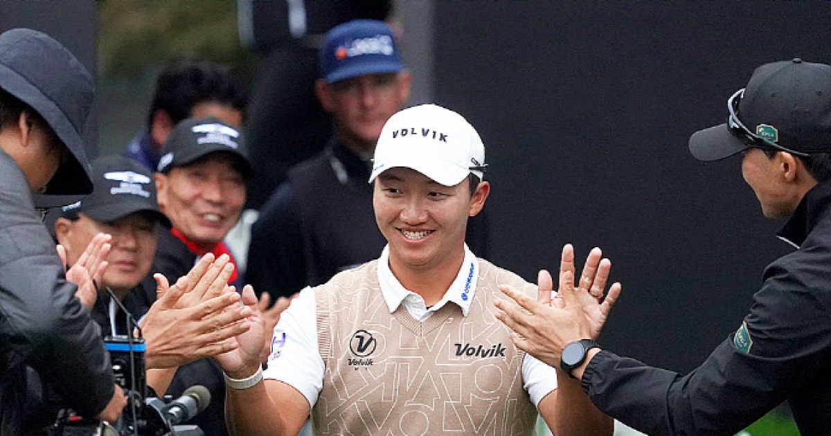 [포토] 김홍택 'KPGA투어 선수 최고순위'