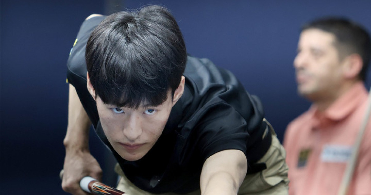 PBA에 부는 세대교체 바람...'와일드카드' 신예 김홍민, 8강 진출 파란