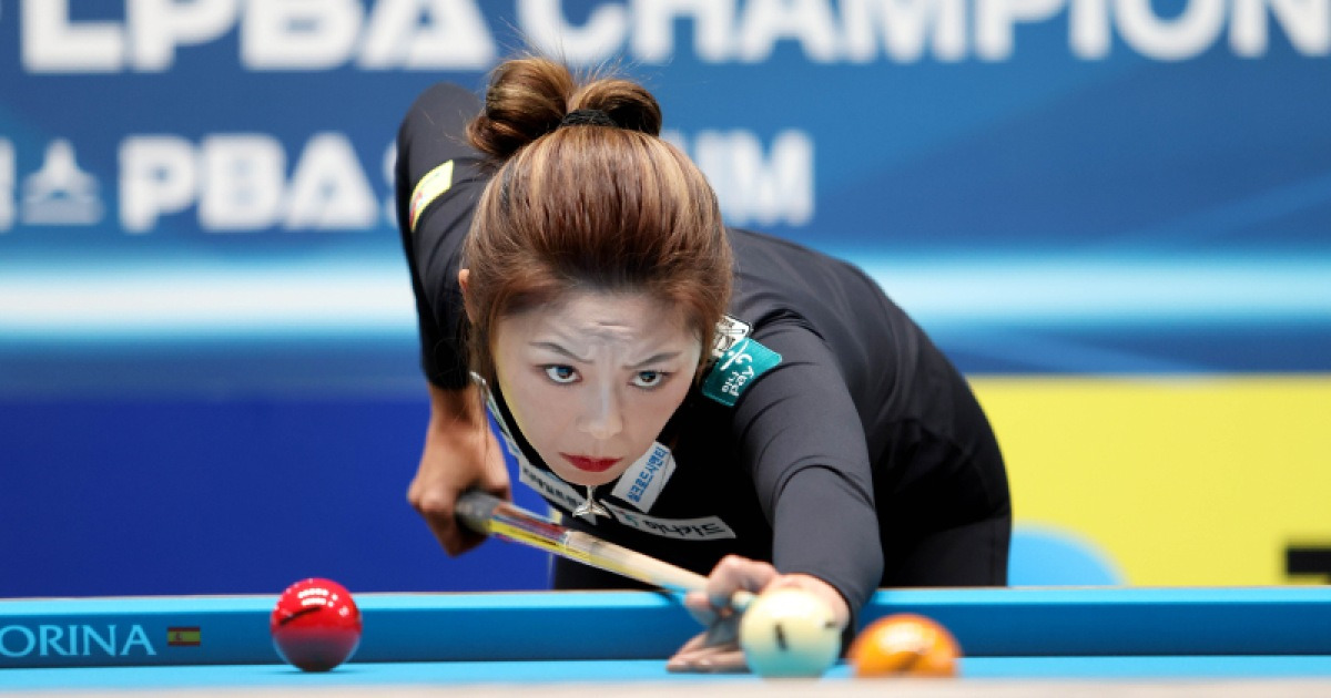 김가영, 스롱에 대역전승→e결승 진출…LPBA 3회 연속 우승·통산 10회 우승 도전