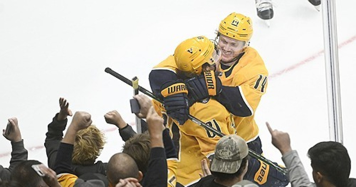 Blue Jackets Predators Hockey