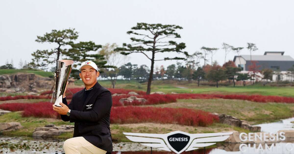 안병훈, 김주형과 연장 끝에 제네시스 챔피언십 우승…9년만의 쾌거 [KPGA·DP월드투어]
