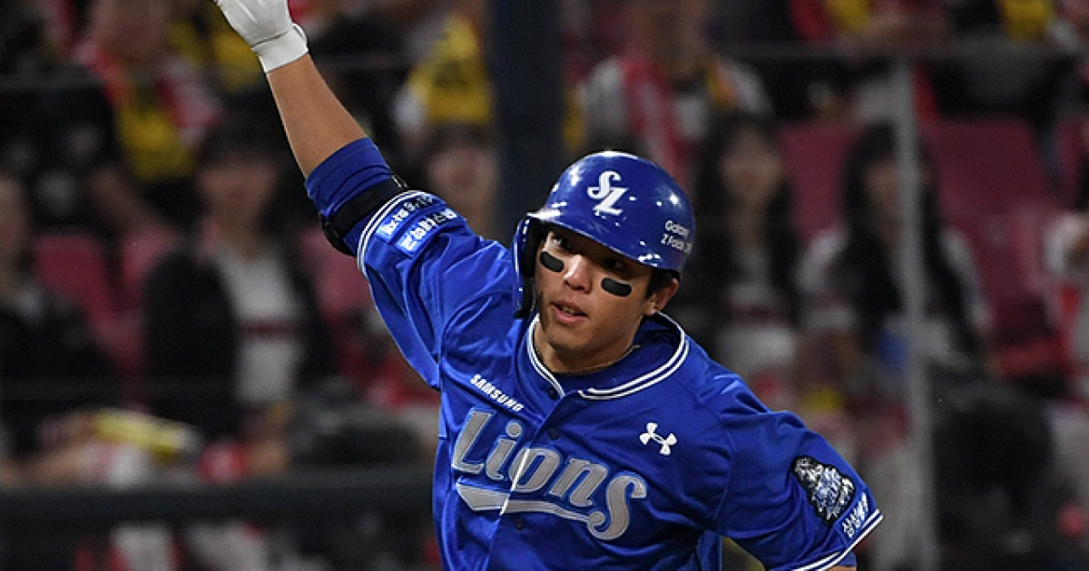 ‘21세 2개월 4일’ 삼성의 영웅, 1999년 이승엽 뛰어넘었다…최연소 PS 단일 시즌 홈런 신기록 [MK KS5]