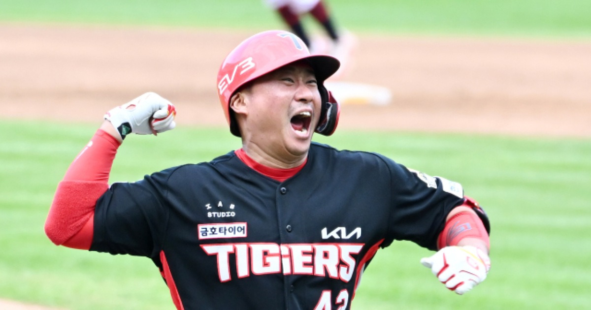 “만루, 나한테 걸리면 좋겠다” KIA 35세 상남자포수의 바람이 1주일만에 현실로…KS MVP ‘당당한 후보’