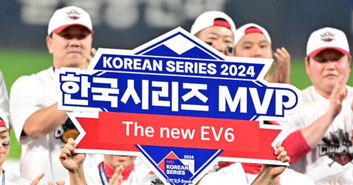 아깝다! 김태군 단 한표차 2위라니...불타는 방망이 김선빈 MVP 첫 감격 [KS5]